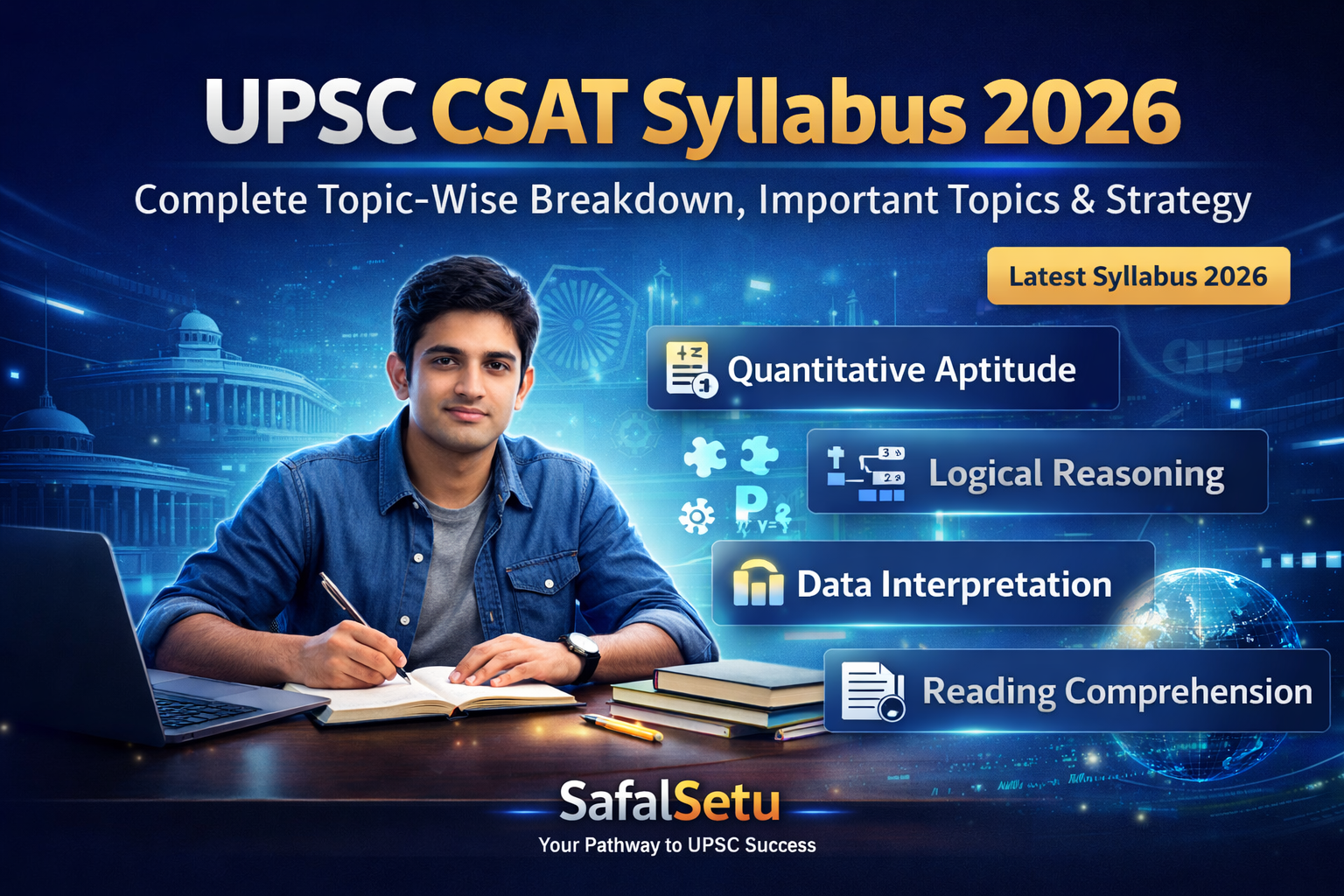 UPSC CSAT Syllabus 2026: Complete Topic-Wise Breakdown, Important ...